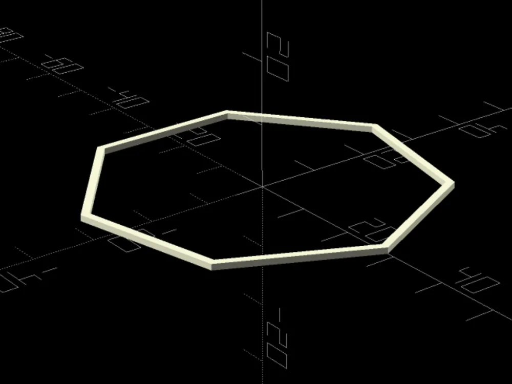 BSG 2D SEPTAGON FRAME | Basic shape by Contraptor Lab - MakerWorld