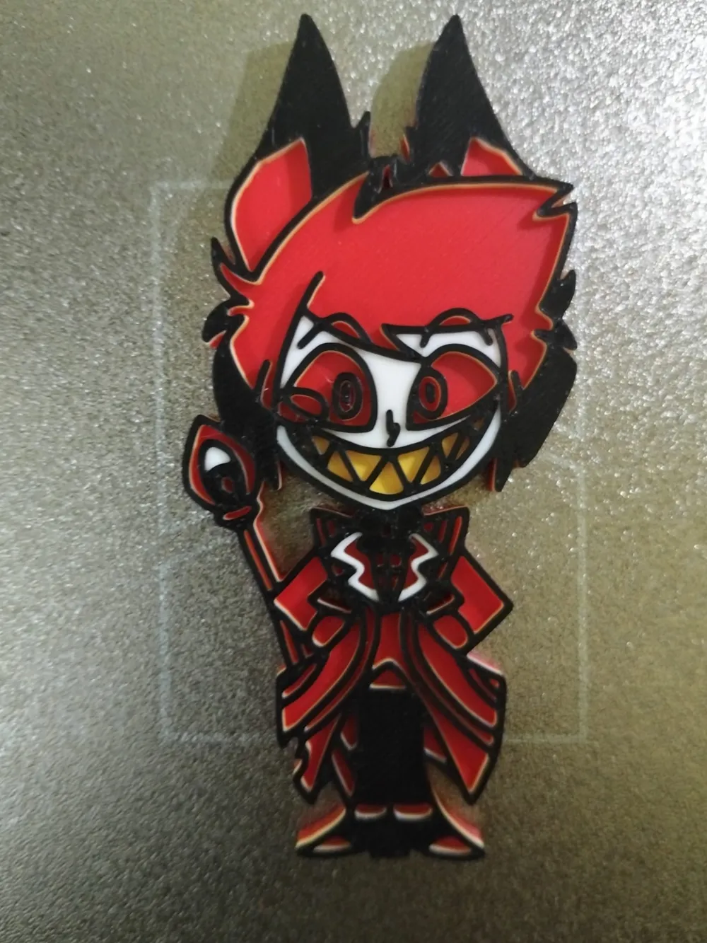 Alastor Hazbin Hotel Color Version - Free 3D Print Model - MakerWorld