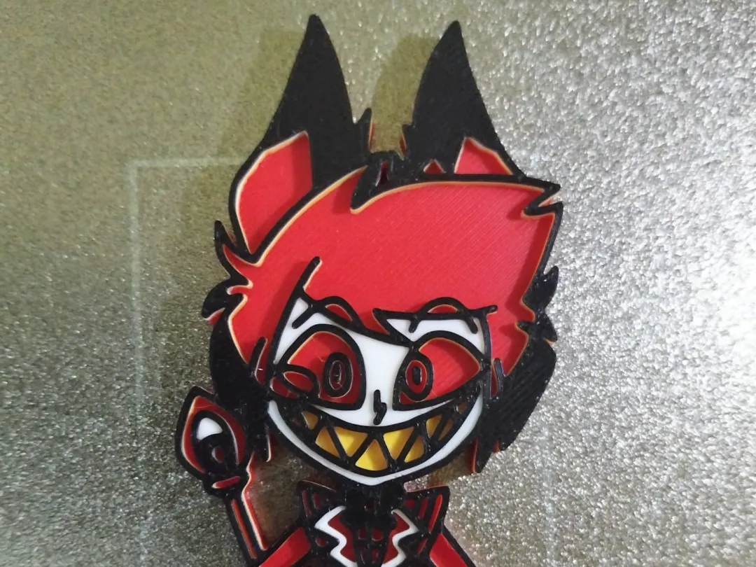 Alastor Hazbin Hotel Color Version - Free 3D Print Model - MakerWorld