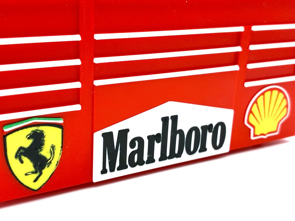 Marlboro Ferrari Shell inspired f1 Desk toolbox by Mrtk1970 MakerWorld ...