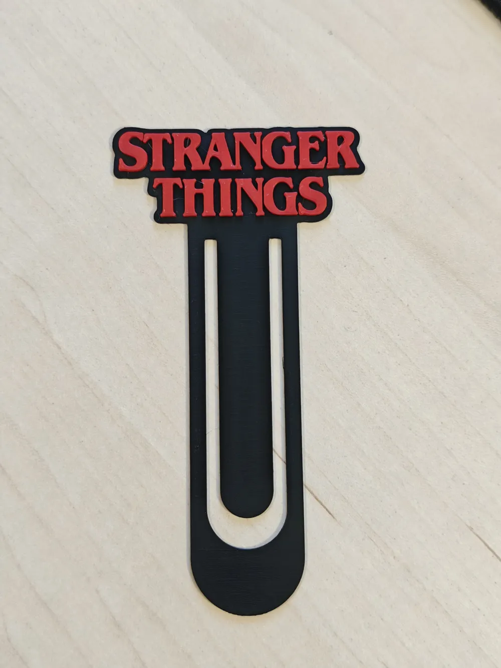 Stranger Things Bookmark - Free 3D Print Model - MakerWorld