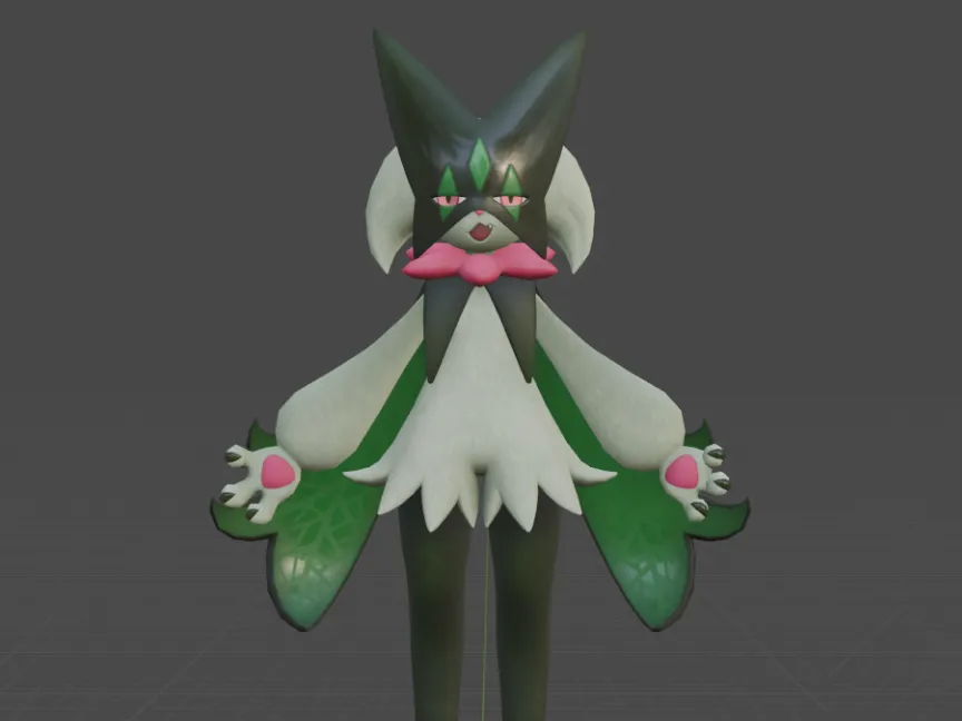 Meowscarada - #908 by Bleakfiber MakerWorld: Download Free 3D Models