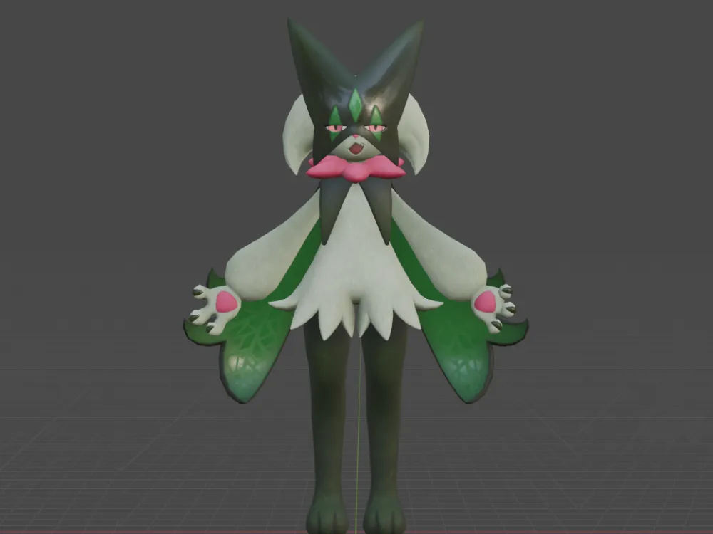 Meowscarada - #908 by Bleakfiber MakerWorld: Download Free 3D Models