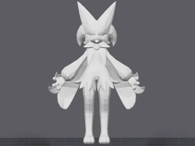 Meowscarada - #908 - Free 3D Print Model - MakerWorld