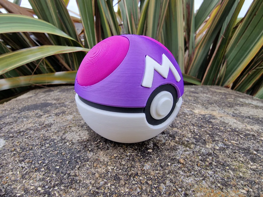 Master Ball by Poke Prints MakerWorld: Download Free 3D Models