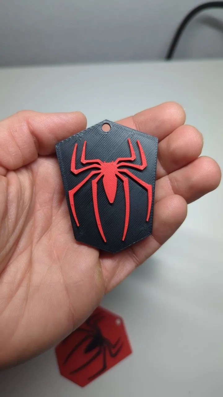 Spider-Man Keychain by Artel MakerWorld: Download Free 3D Models
