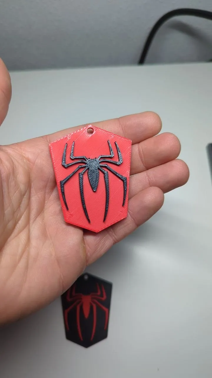Spider-Man Keychain by Artel MakerWorld: Download Free 3D Models