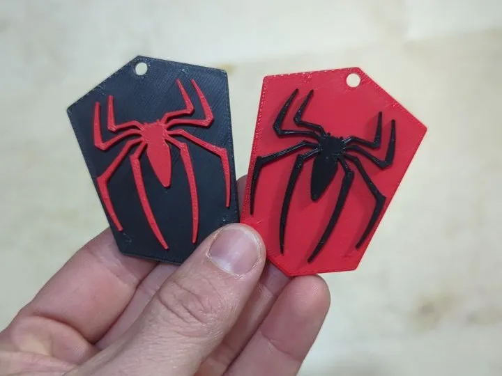 Spider-Man Keychain by Artel - MakerWorld