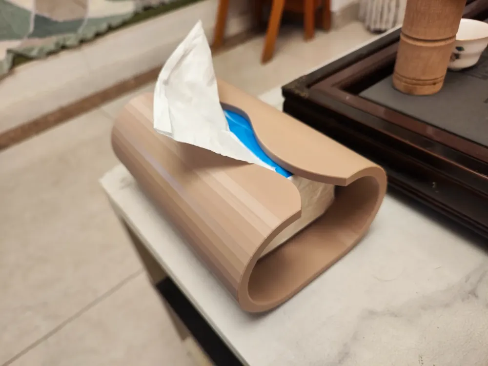 Simple and stylish paper towel box - Free 3D Print Model - MakerWorld