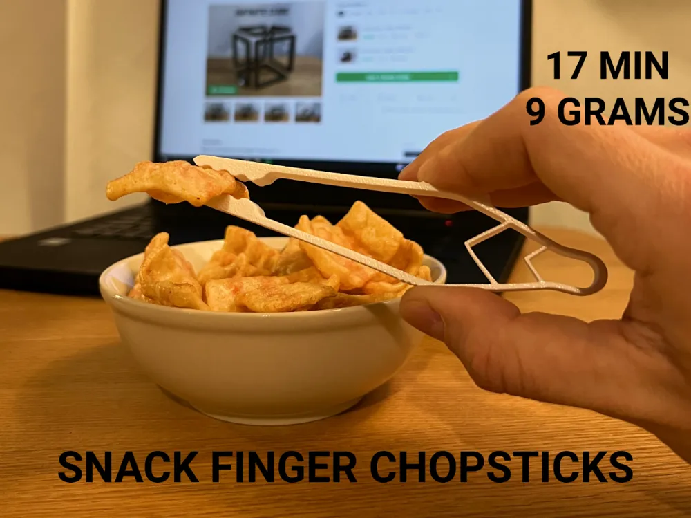 Snack Finger Chopsticks by fifindr MakerWorld: Download Free 3D Models