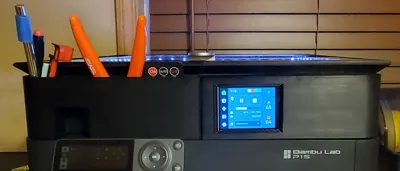 P1S RISER WITH X-TOUCH SCREEN MOUNT by ke.dennis182 - MakerWorld