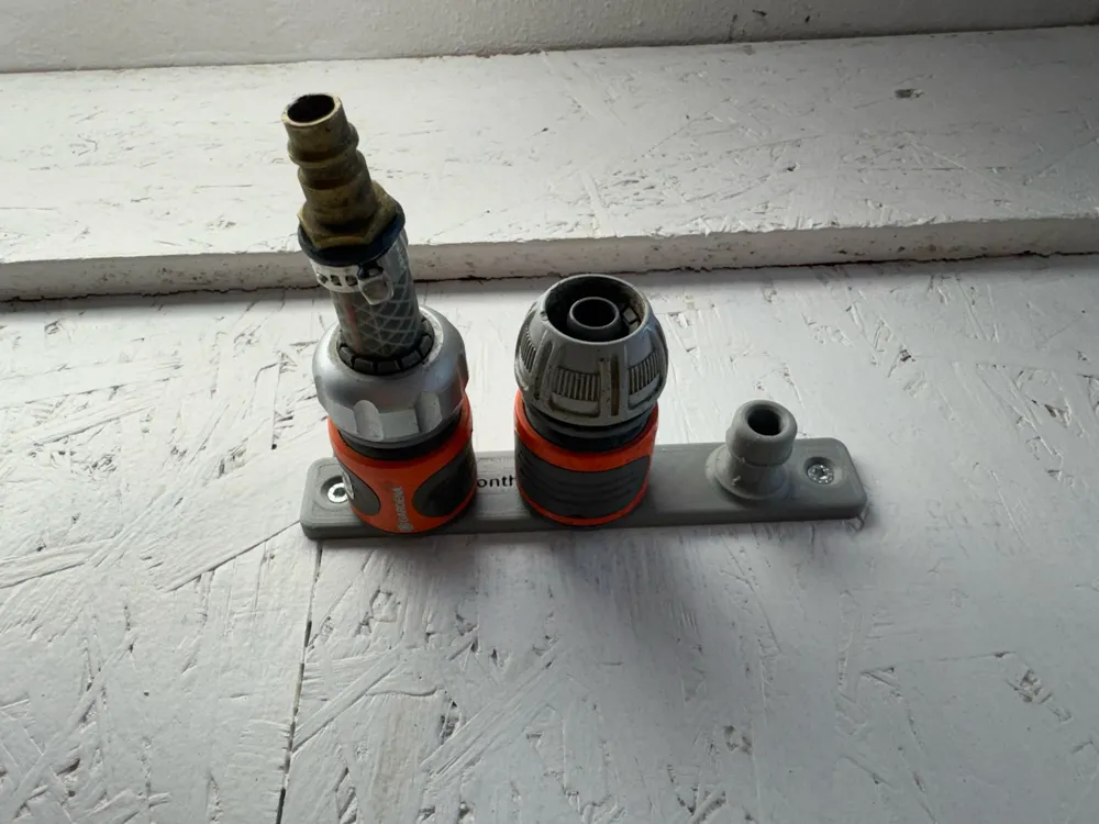 Gardena Coupling Wall Mount – Triple by Sonthy - MakerWorld