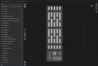 Modular Death Star Panels (Sound Reactive) - Free 3D Print Model ...