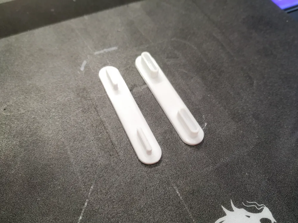 IKEA Skadis Peg board snap fit connector (V2) - Free 3D Print Model ...