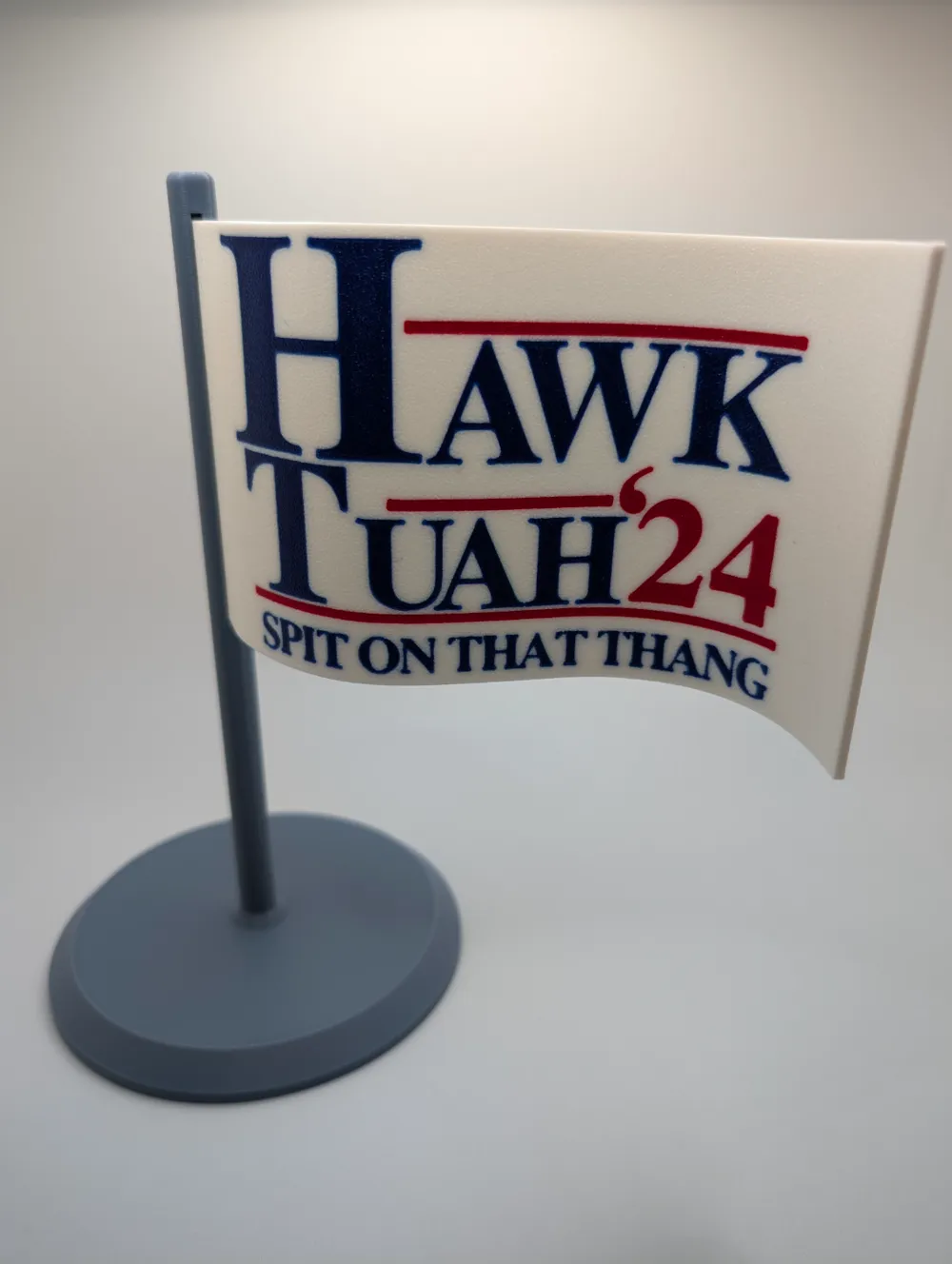 Hawk Tuah 24 Flag by sage117 - MakerWorld