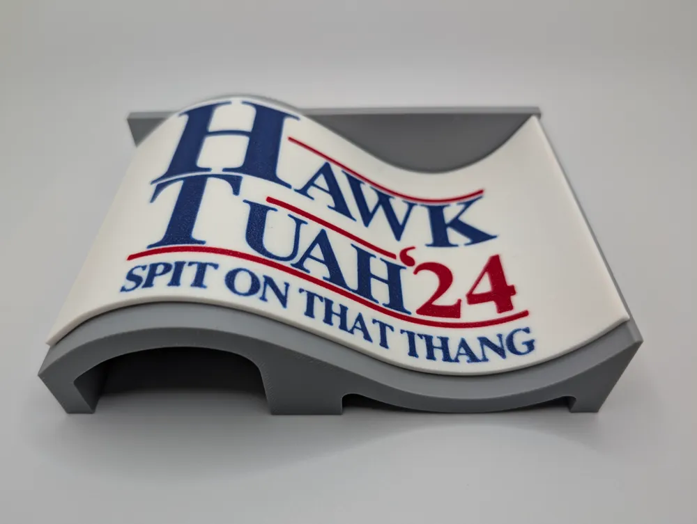 Hawk Tuah 24 Flag by sage117 - MakerWorld