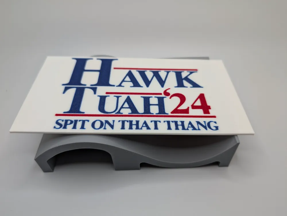 Hawk Tuah 24 Flag by sage117 - MakerWorld