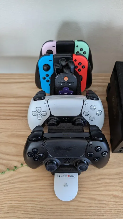 PS5 / Joy Con / Remote Caddy by speckled pothos - MakerWorld