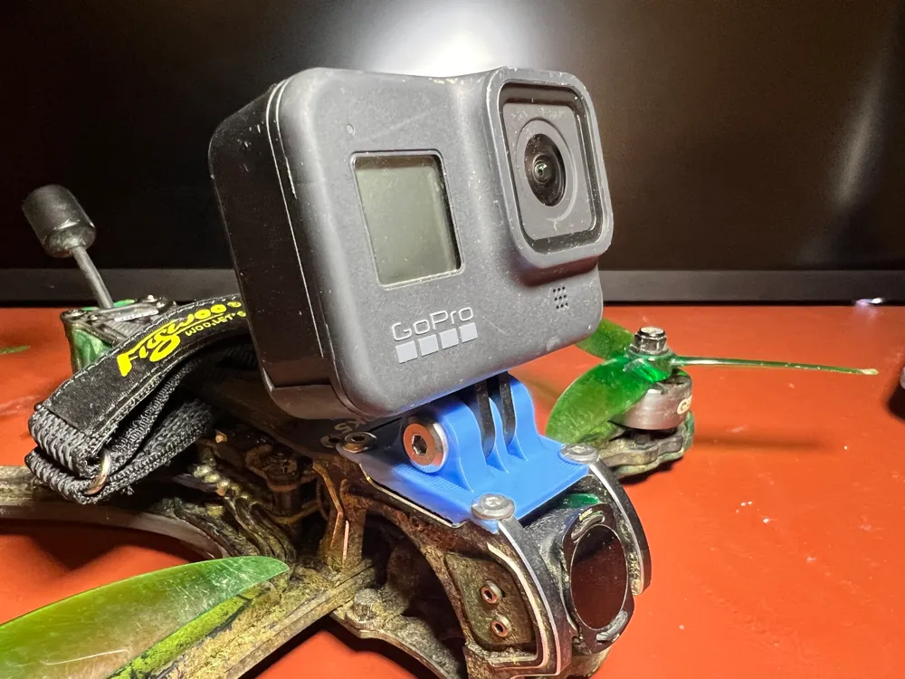GoPro Mount for GEPRC Mark 5 - reinforced by Mr Printer - MakerWorld