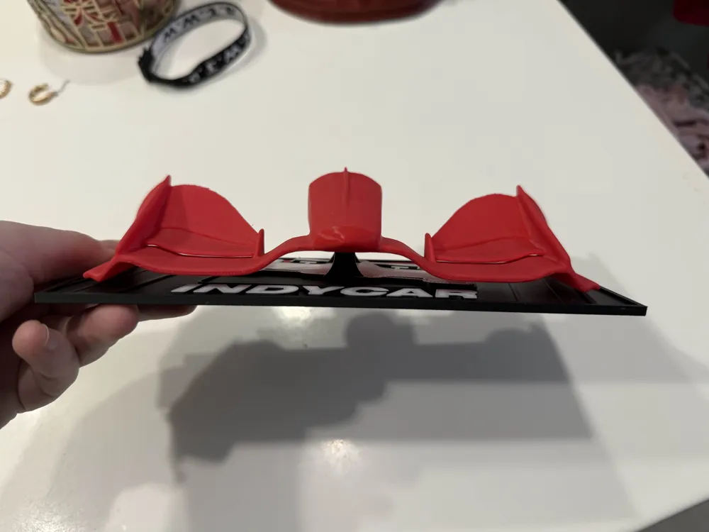 IndyCar Front Wing Display - Free 3D Print Model - MakerWorld