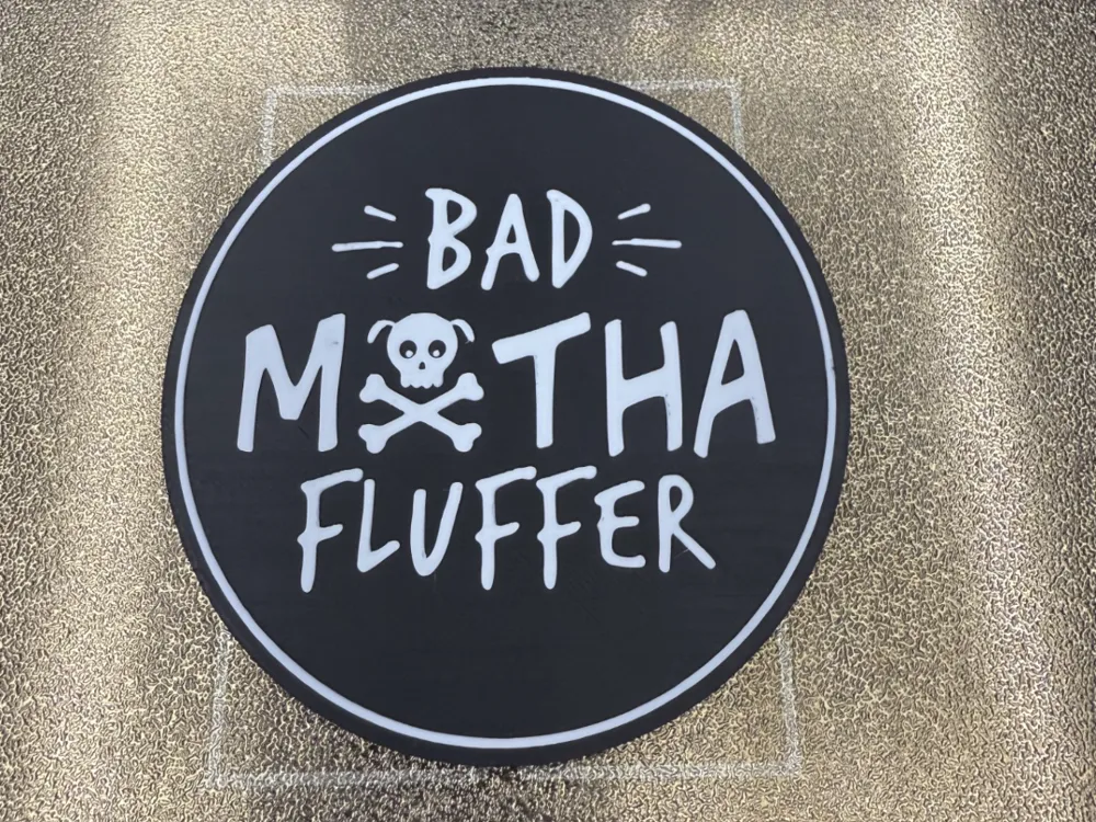 BAD MUTHA FLUFFER COASTER by 3DPrinting4fun MakerWorld: Download Free ...