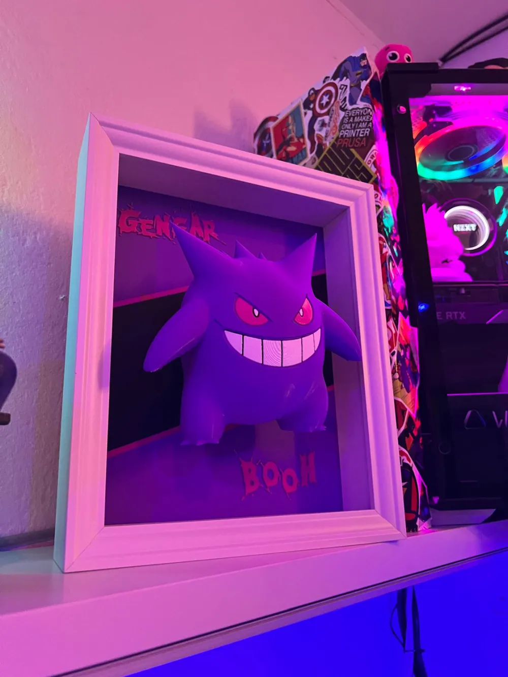 Gengar decorative Remixed by SouthLab - MakerWorld