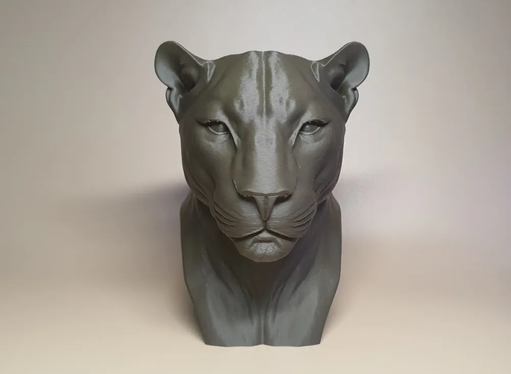 Panther Bust - Free 3D Print Model - MakerWorld