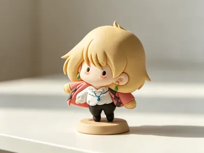 Chibi Howl - Produit dérivé du film d'animation de Miyazaki Studio ...