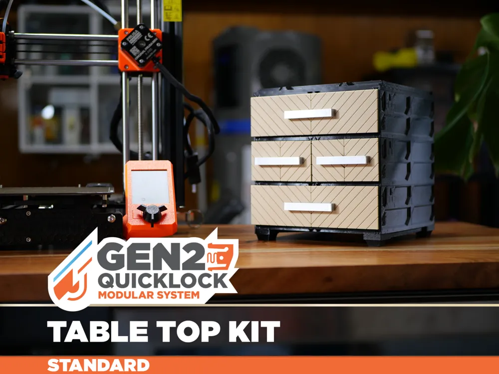 GEN2 Storage Table Top Kit - STANDARD (LEGACY) by Jerrari MakerWorld ...