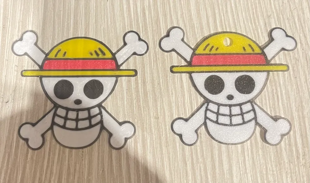 one piece logo keychain by Tala16 Help Stampa 3D Italia - MakerWorld