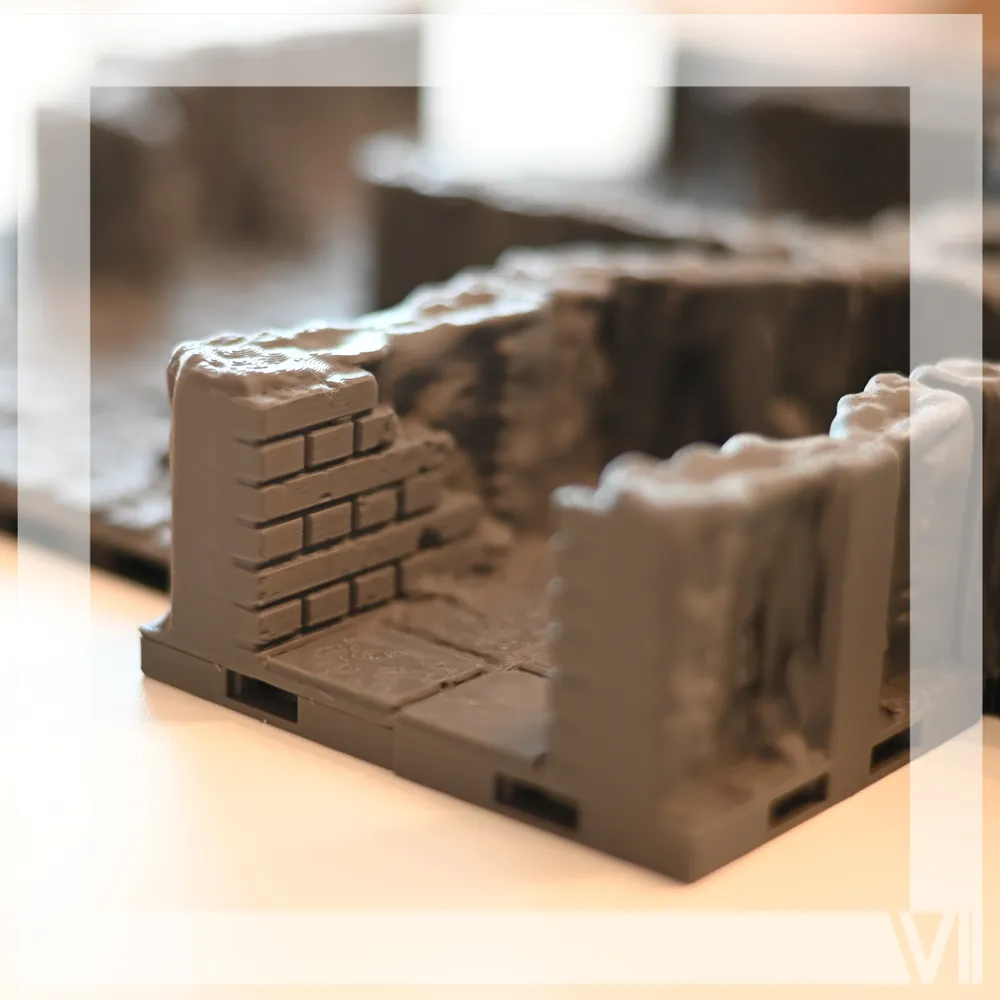 OpenForge 2.0 Walls (Dark Cave) - Free 3D Print Model - MakerWorld