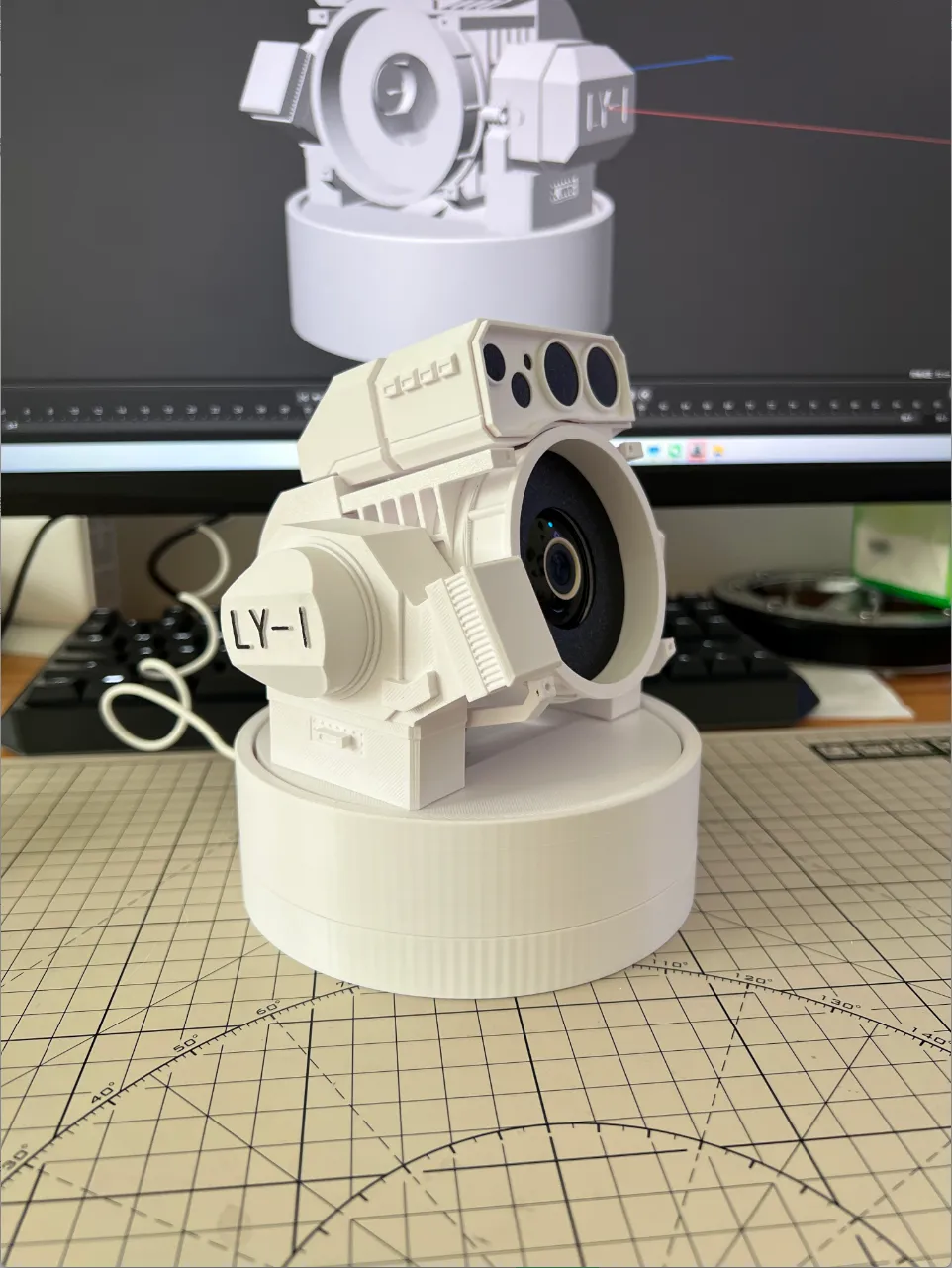 Ship-mounted Laser Weapon LY-1 (Xiaomi 3 Gimbal Version) Camera - Free ...