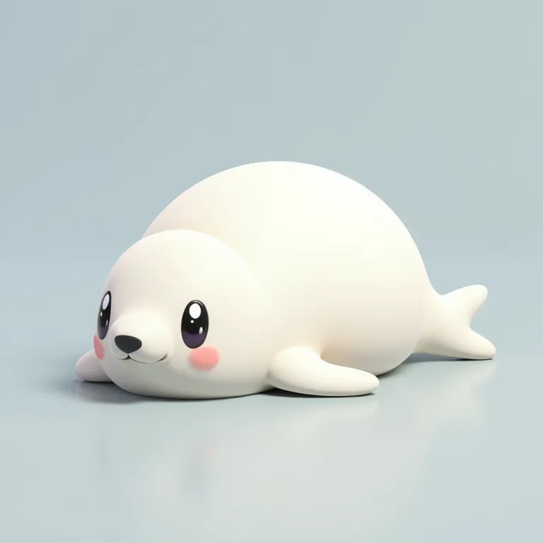 Cute Little Seal - Free 3D Print Model - MakerWorld