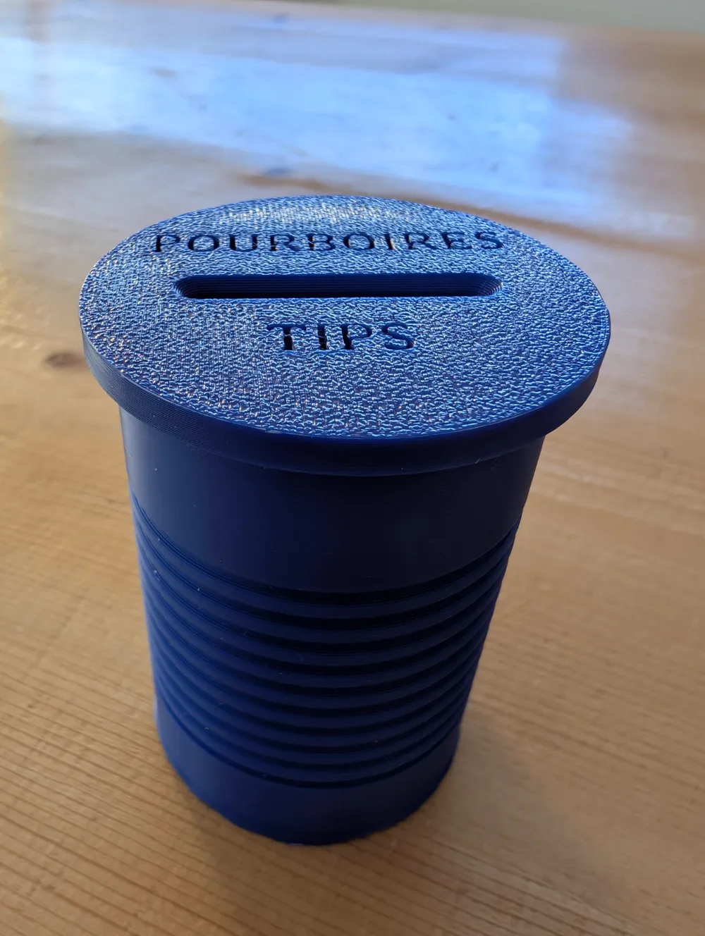 Tip Jar (tin can type) by sonic73 MakerWorld: Download Free 3D Models