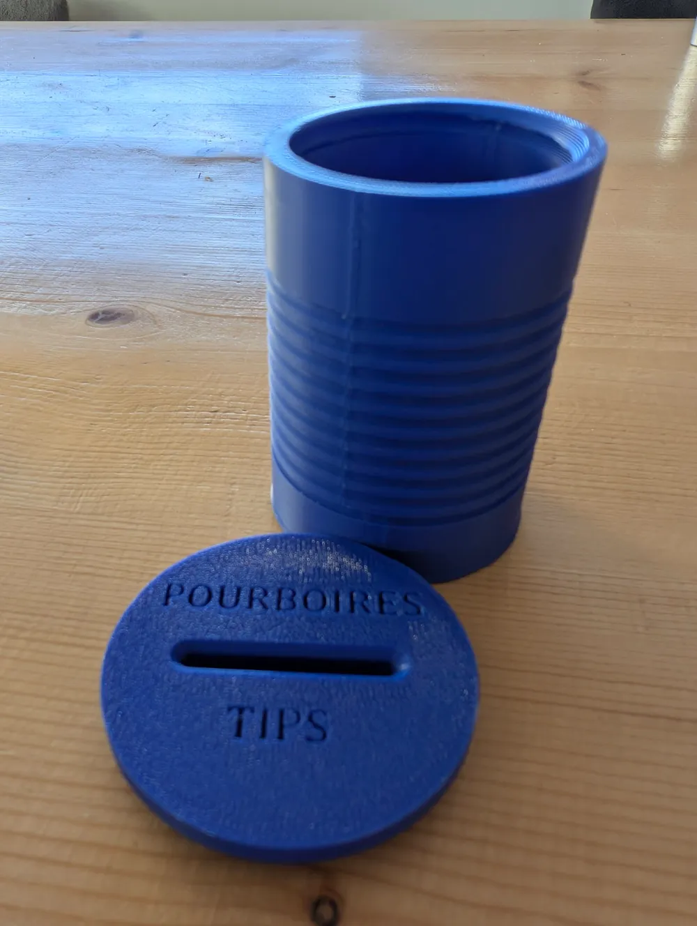 Tip Jar (tin can type) by sonic73 MakerWorld: Download Free 3D Models