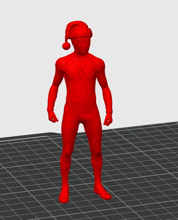 Santa Spider-Man - easy fast print by Funky - MakerWorld