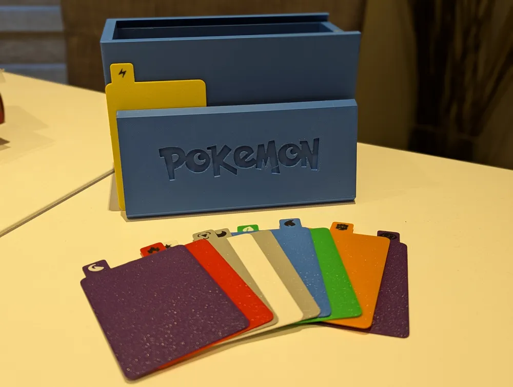 Pokemon Card storage box with magnet secured lid Remixed by Kurian888 ...