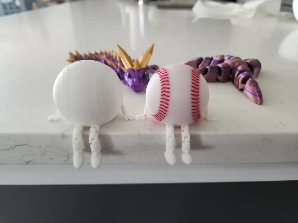 Baseball Buddy Shelf Sitter - Free 3D Print Model - MakerWorld