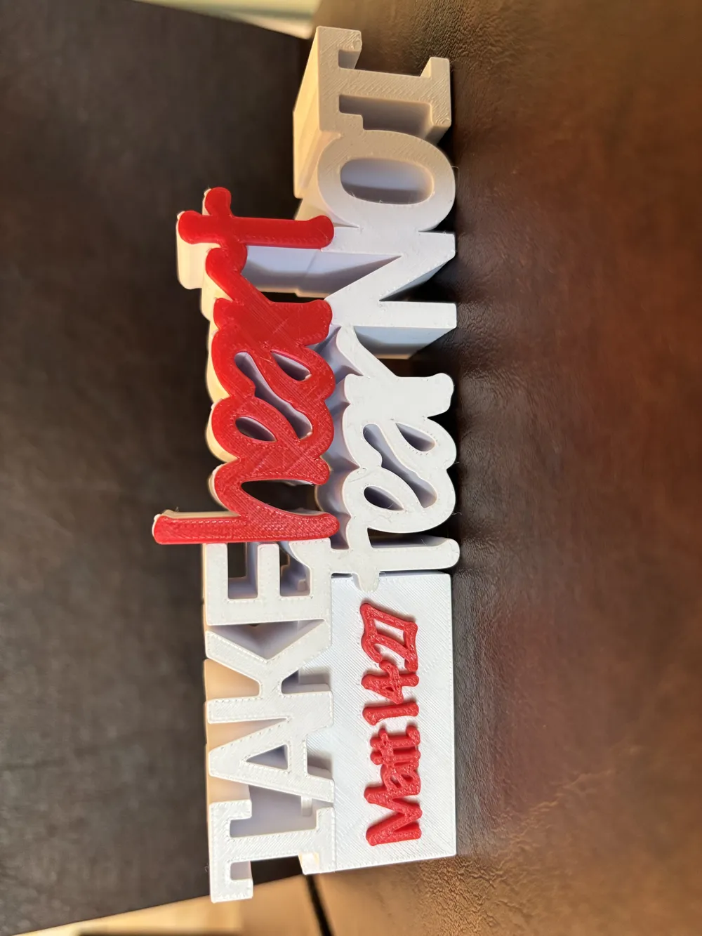 matthew bible verse - Free 3D Print Model - MakerWorld