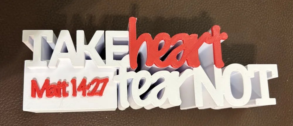 matthew bible verse - Free 3D Print Model - MakerWorld