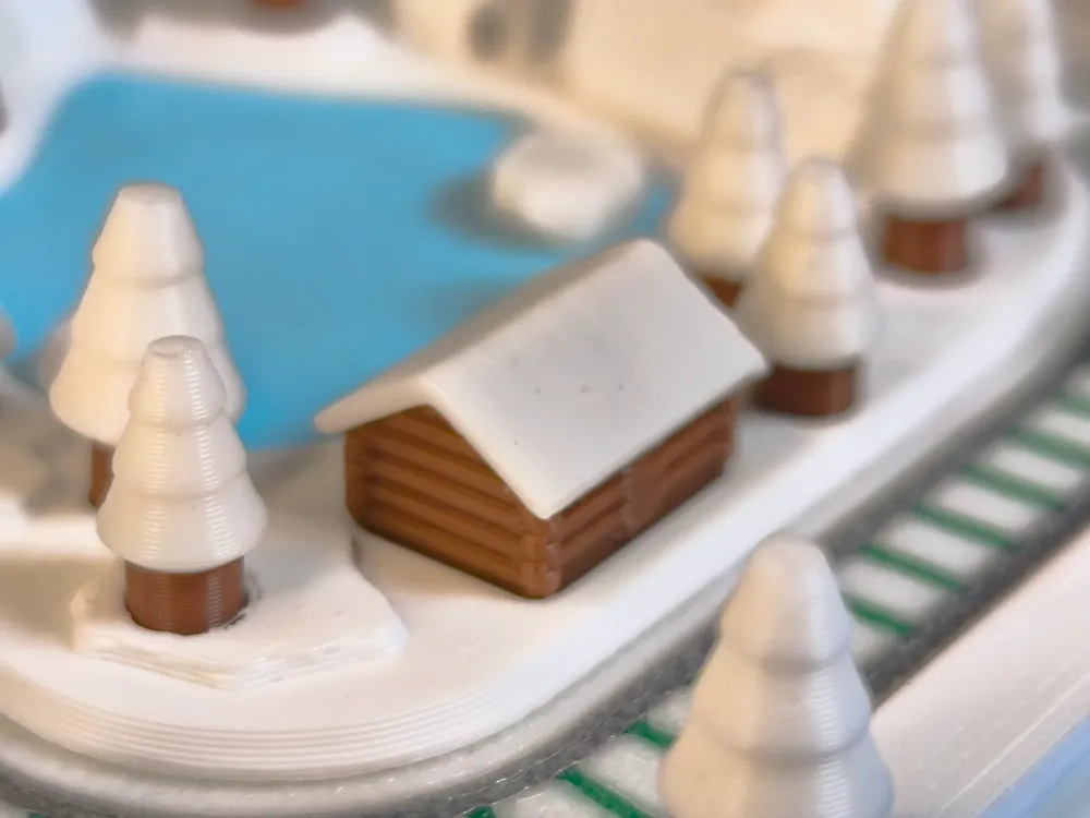 Mini Train - Arctic Diorama (Snowpiercer) - Free 3D Print Model ...