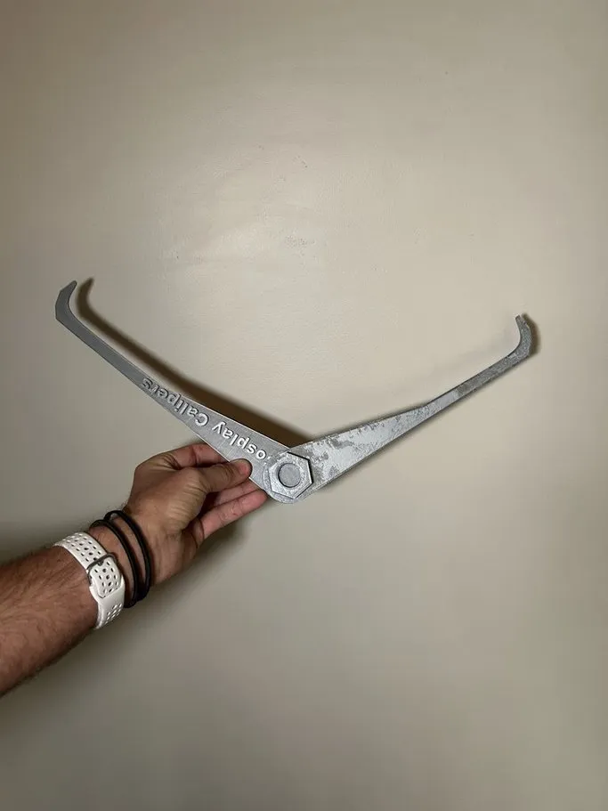Cosplay Calipers - Measuring Tool for Armor Sizing - Free 3D Print ...