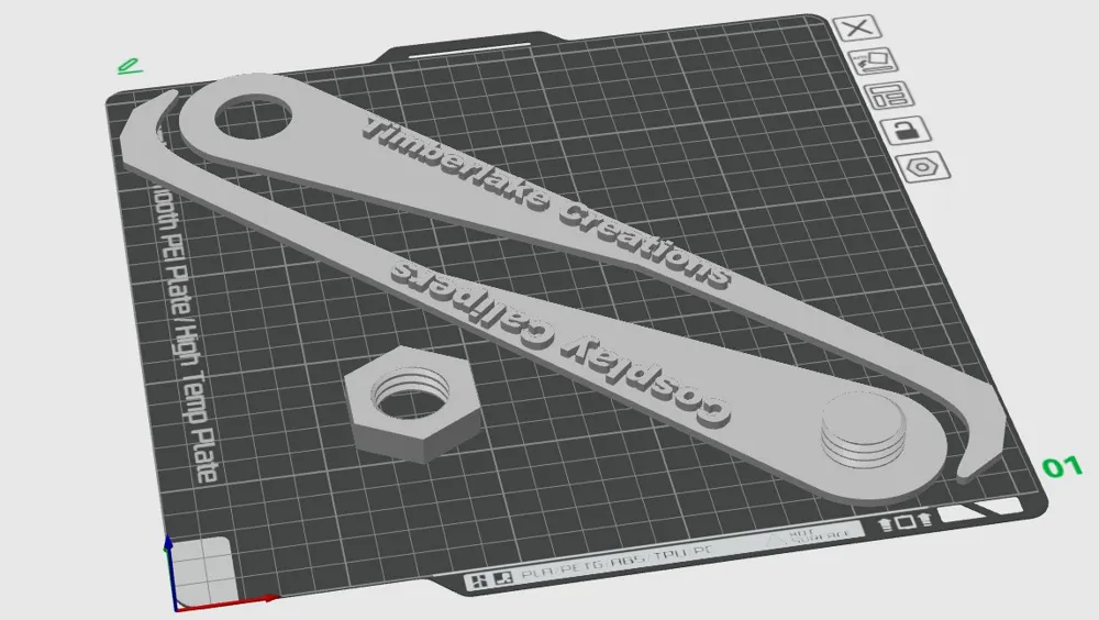 Cosplay Calipers - Measuring Tool for Armor Sizing - Free 3D Print ...