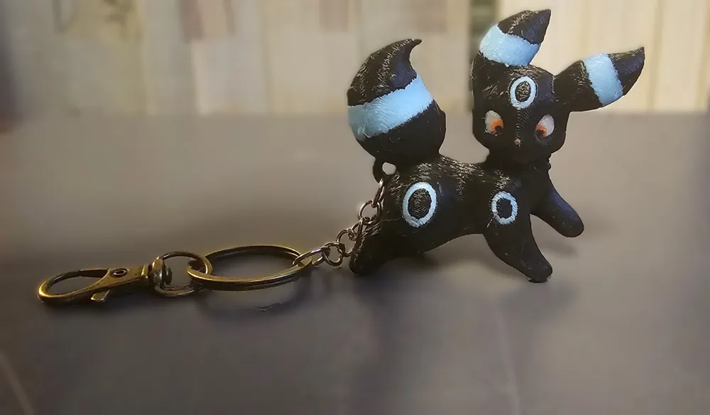Umbreon Keychain by nachtra10 - MakerWorld
