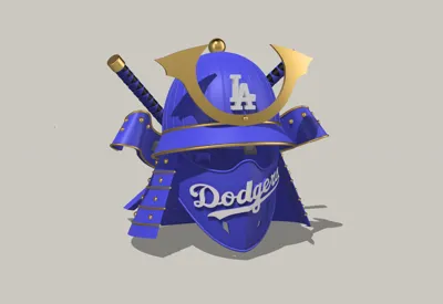 Japanese Samurai Dodger helmet by Rome626 MakerWorld: Download Free 3D ...