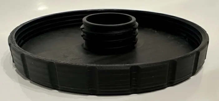 PET bottle funnel with lid,air vent and cap holder by Gerrard8 ...