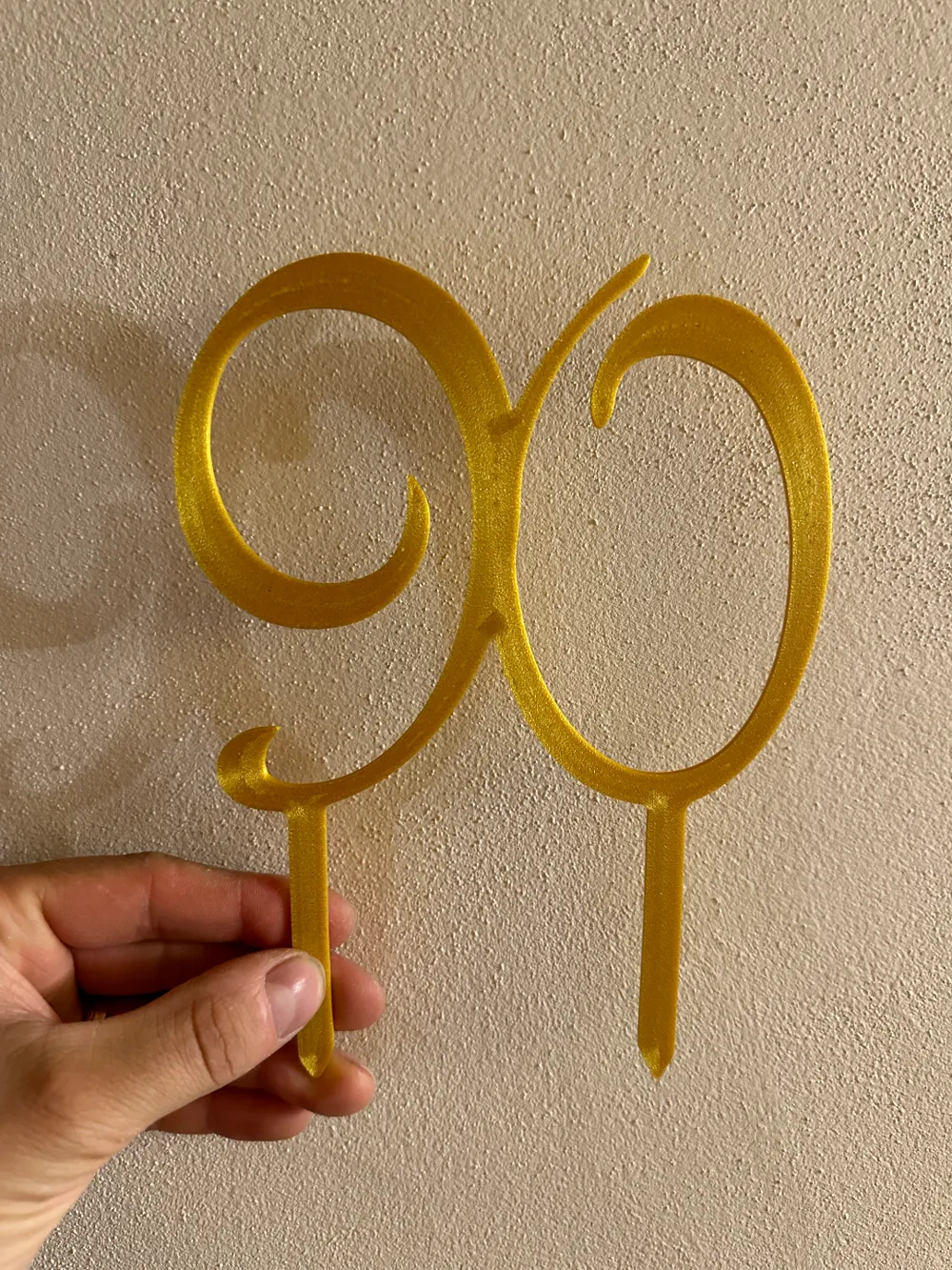 90 cake topper by martinkobela - MakerWorld