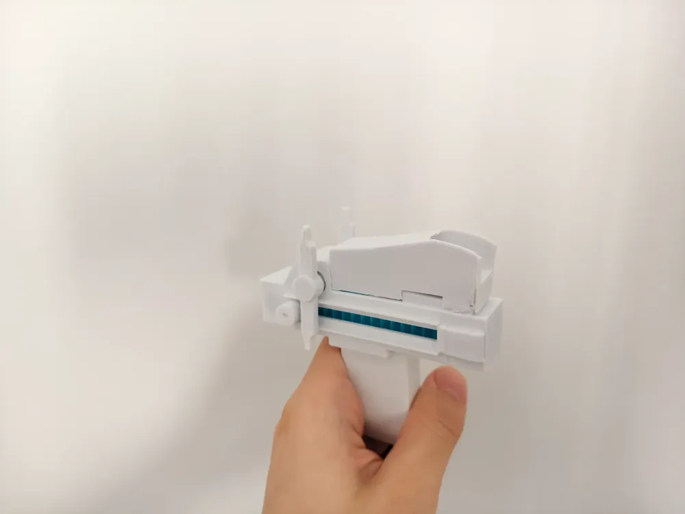 Hand-cranked, ten-shot burst assault rifle, no hardware required by ...