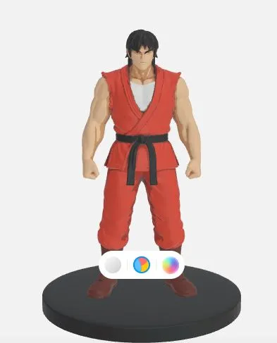 Guy - Final Fight | Bushinryu Ninja-Statue – Kostenloses 3D-Druckmodell ...