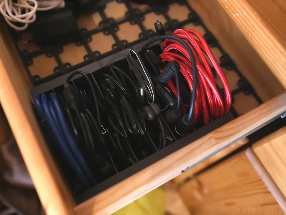 Gridfinity Cable Box Large | Organizer by Jonas MakerWorld: Download ...